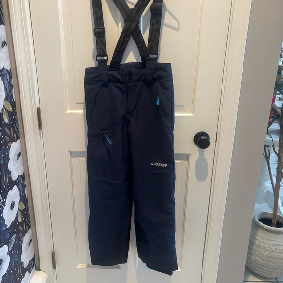 Spyder | Bottoms | Spyder Kids Dark Blue Ski Overalls | Poshmark